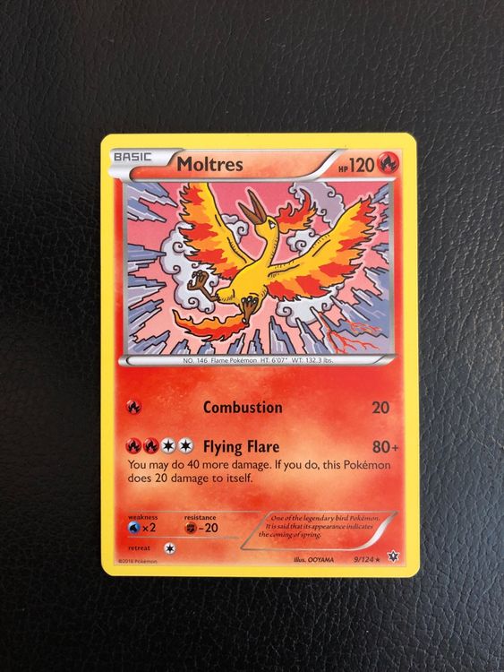 XY: Fates Collide Moltres rare 9/124 NM Ab 1 (Gebraucht) in Paradiso ...