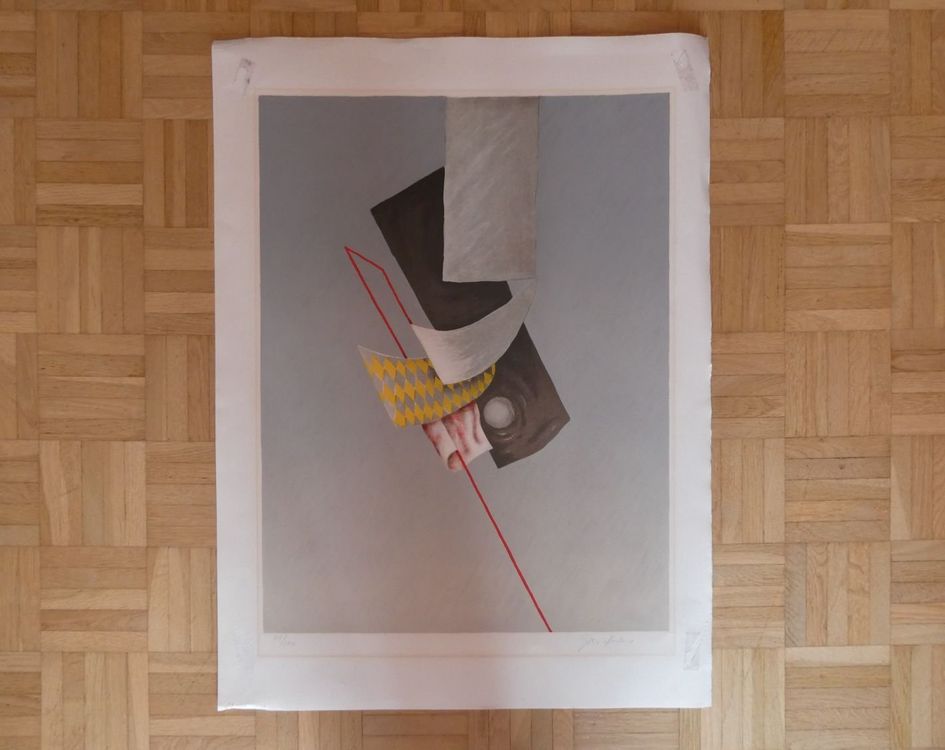 Signierte Lithographie von Giovanni Huber (Gebraucht) in Dietlikon für ...