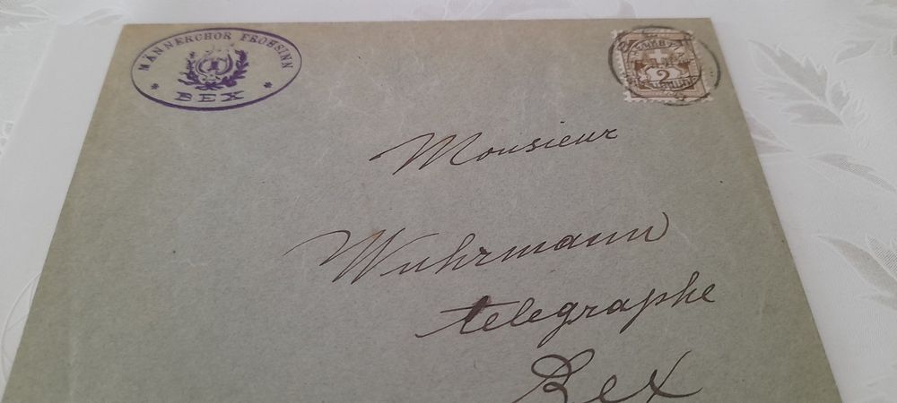 Alt Schweizer Brief (Gebraucht) in Aegerten für CHF 1 – mit Lieferung ...