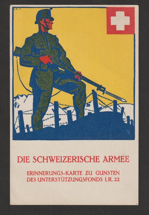 WK1 Einheitskarte Infanterie Nr. 46 * (Gebraucht) in Siebnen für CHF 17 – mit Lieferung auf ...