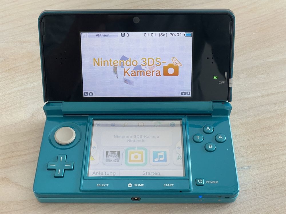 Nintendo 3DS aqua blue (Neu (gemäss Beschreibung)) in Zürich für CHF ...