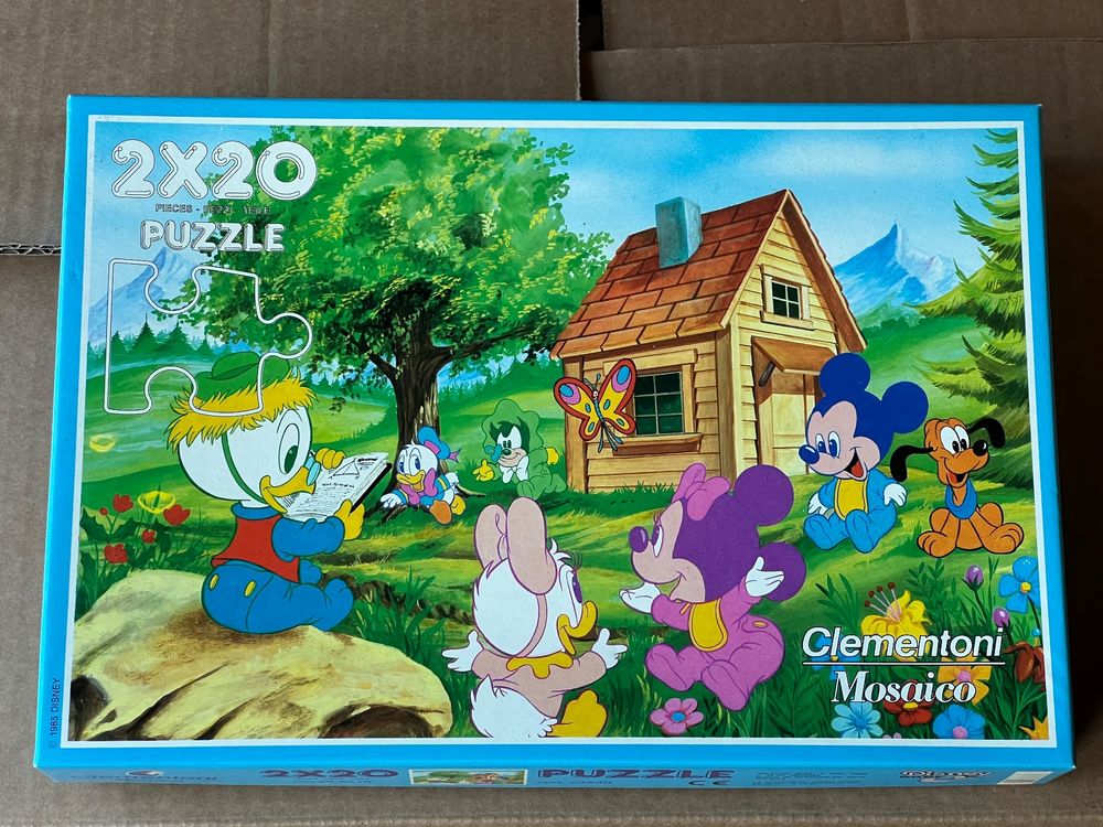 Disney Puzzle mit Donald Duck (2x20 Teile) (Gebraucht) in Wallisellen ...