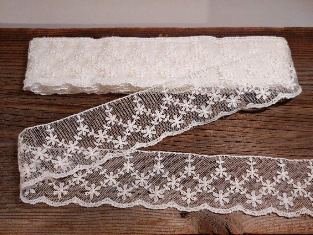 Schönes Spitzenband, Stickerei, 9m für Ihr Nähprojekt (Neu (gemäss ...