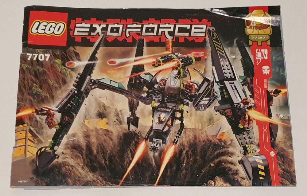 LEGO Exo-Force 7707 Striking Venom (2006) mit Bauanleitung (Gebraucht ...
