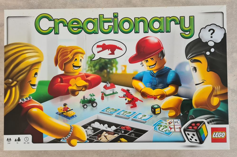 seltenes Lego Creationary 3844 Gesellschaftsspiel ab 6 Jahre | Kaufen ...