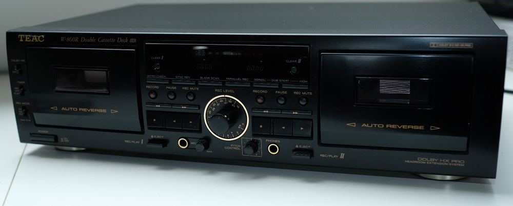 TEAC W-860R Double Cassette Deck (Gebraucht) in Zürich für CHF 70 – mit ...