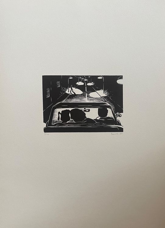 Peter Emch (1945) Litho Handsig (Gebraucht) in Root für CHF 20 – mit ...