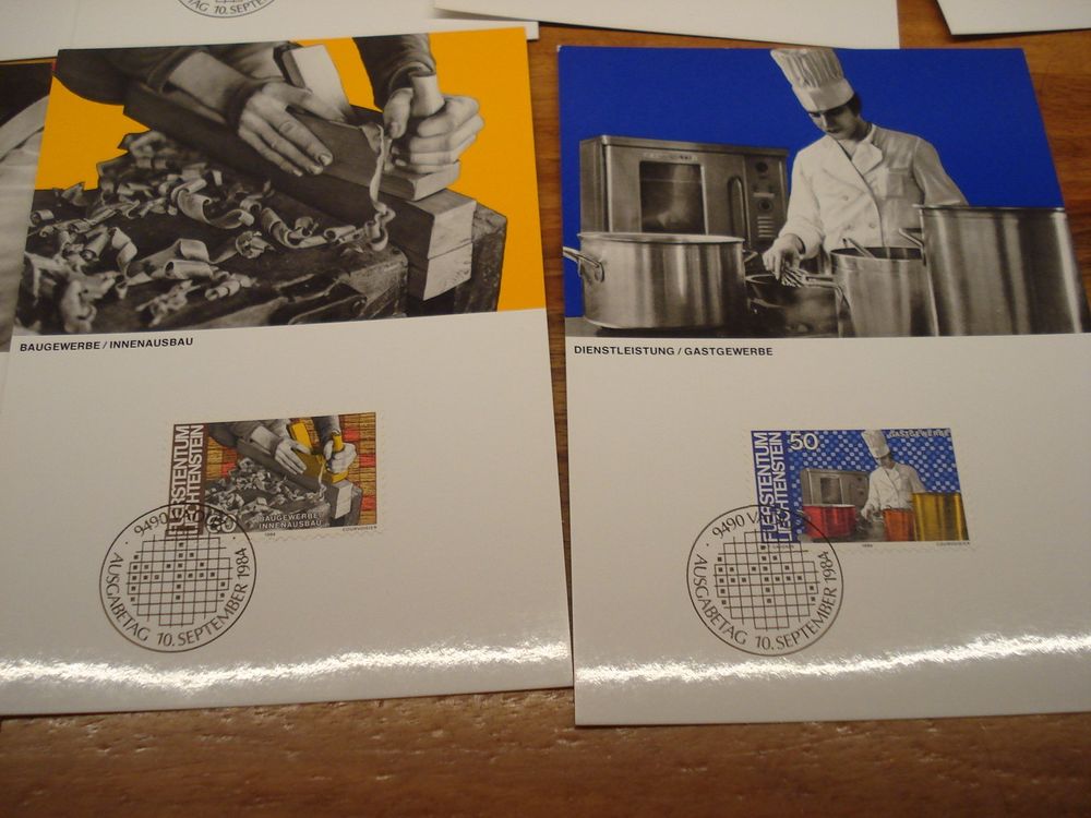 Liechtenstein 1984, Satz Maximumkarten, Dauermarken | Kaufen auf Ricardo