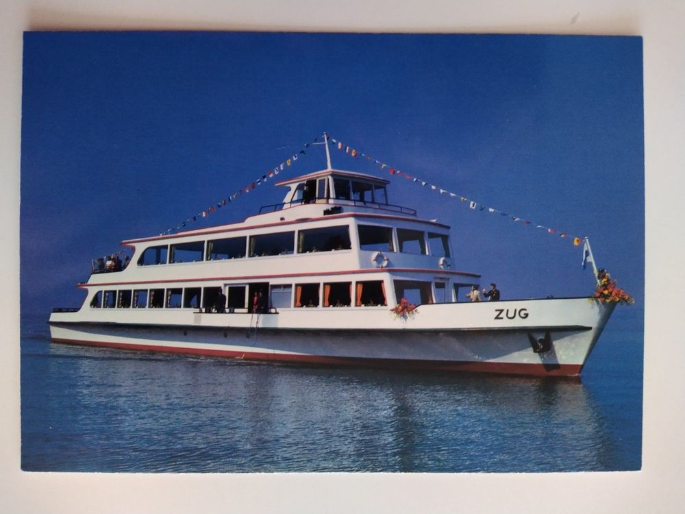 Motorschiff Zug, Zugersee 1978. (Gebraucht) in Ohmstal für CHF 1 – mit Lieferung auf Ricardo kaufen