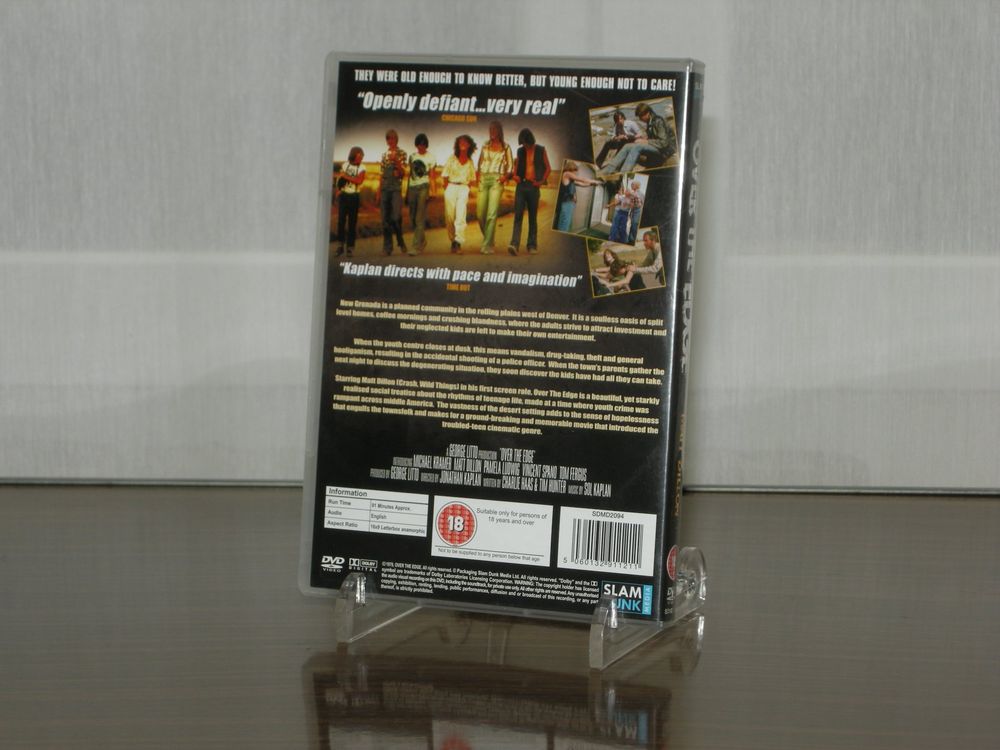 Over the Edge 1978 DVD / Cult Classic / Matt Dillon (Gebraucht) in ...