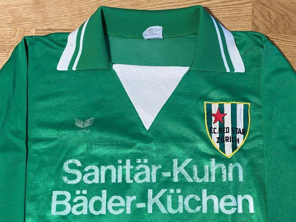 MATCH WORN FC RED STAR ZÜRICH # 3 TRIKOT (Gebraucht) in Zürich für CHF ...
