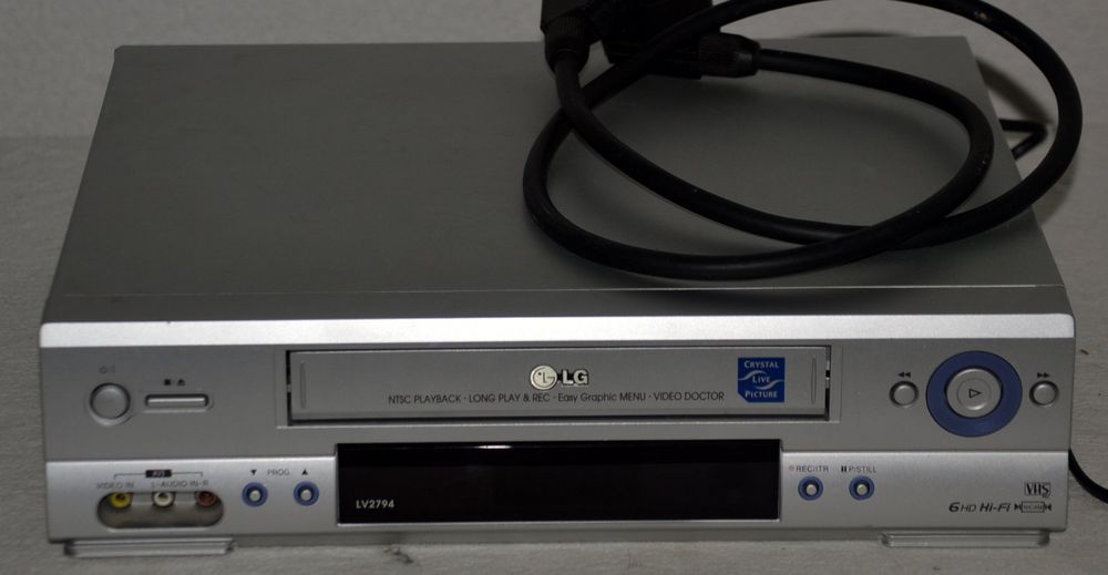 Videorecorder VHS LG LV2794 magnétoscope (Gebraucht) in Collonges für ...