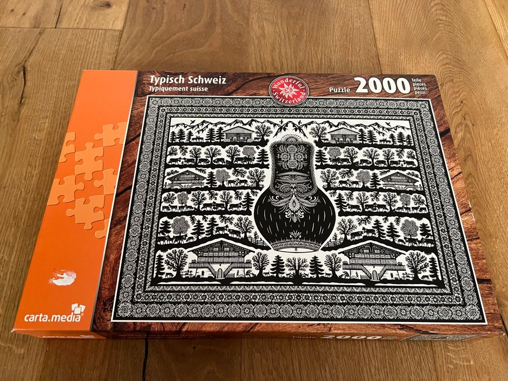 carta.media Puzzle Typisch Schweiz 2000 | Kaufen auf Ricardo