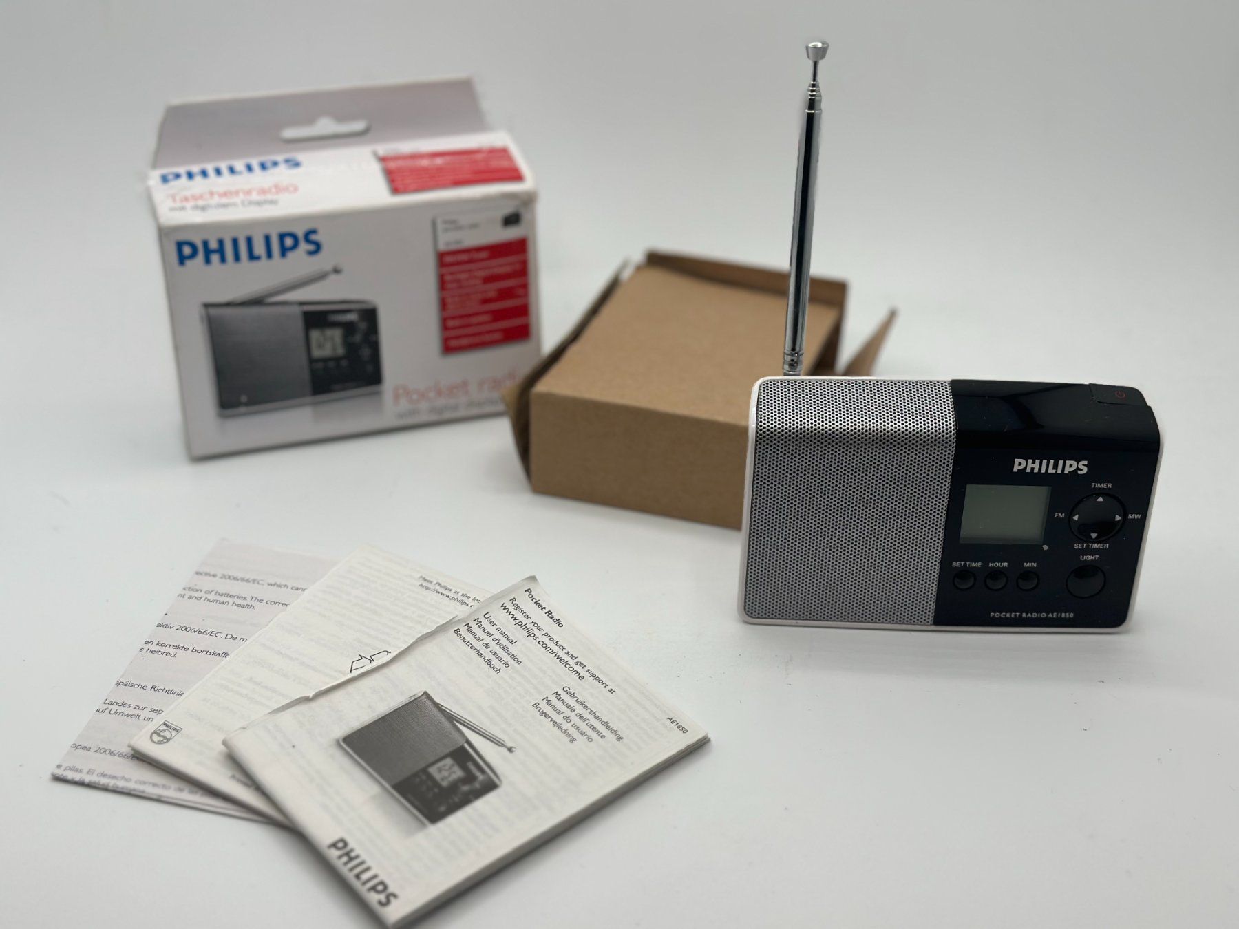 RADIO Vintage Philips AE1850 +Test OK!FM/Transistor/Portable (Gebraucht ...