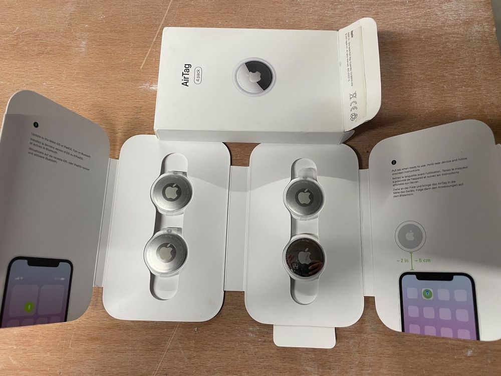 Apple Air Tag 4er Pack | Kaufen auf Ricardo