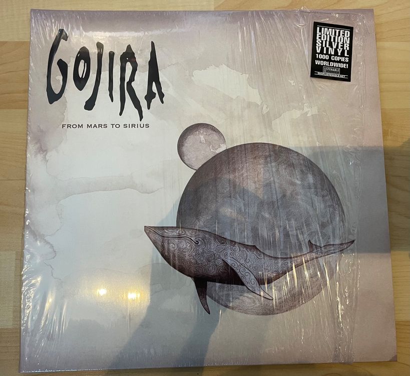 Gojira From Mars To Sirius Vinyl Lp Silver Vinyl Ltd 1000 (Neu (gemäss ...