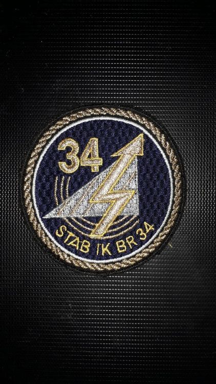 Badge, Abzeichen, rund, Stab IK Br 34 (Gebraucht) in Pfäffikon ZH für ...