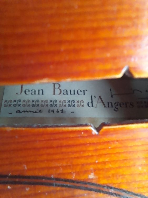 Bratsche, Viola Jean Bauer d'Angers 1961 - Top Klang! (Gebraucht) in ...