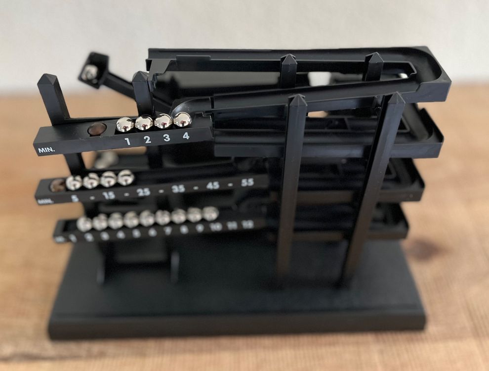 ROLL-O-CLOCK Kugelbahn Uhr Vintage Zeitmesser Murmelbahn | Kaufen auf ...