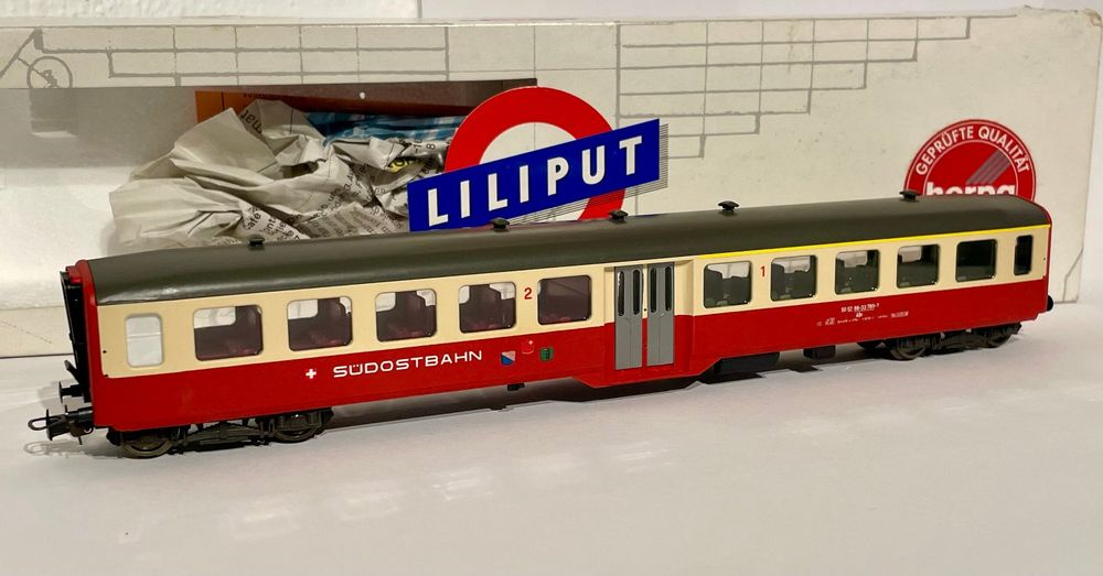 Wabu / Liliput SOB ABr 780 rot/creme | Kaufen auf Ricardo