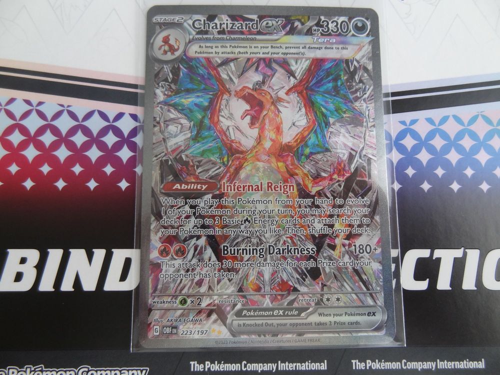 Obsidian Flames Charizard EX SIR 223 / 197 Englisch (Neu (gemäss ...