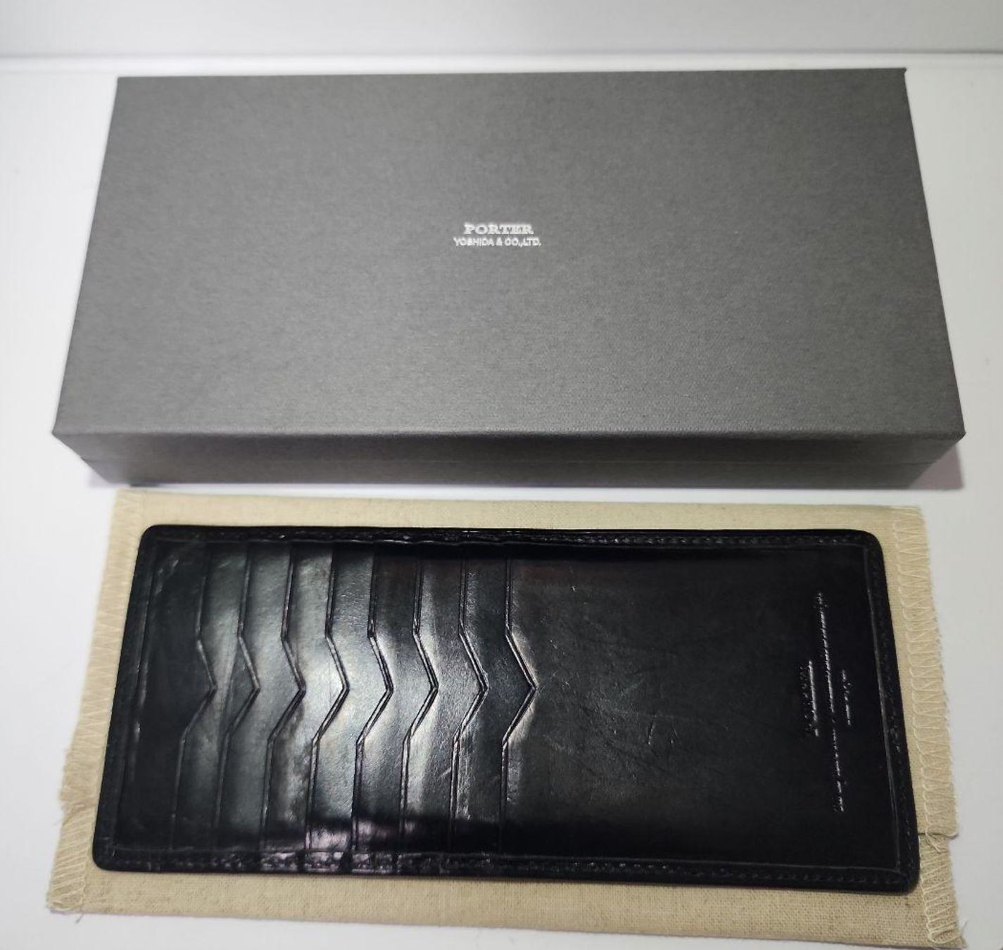 PORTER YOSHIDA - Card Case Wallet- Genuine Leather (Gebraucht) in ...