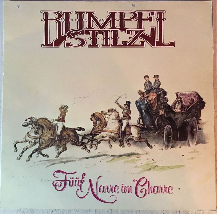 Rumpelstilz: Füüf Narre im Charre LP | Kaufen auf Ricardo