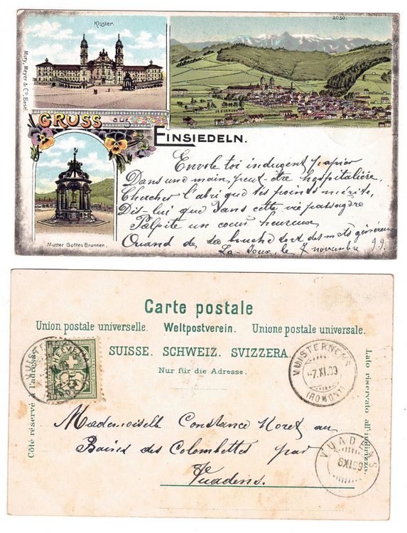 Gruss aus Einsiedeln (litho) | Kaufen auf Ricardo