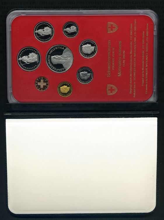 CHF-Münzsatz 1997 PP Jahrgangssatz (Neu und originalverpackt) in Widnau für CHF 48 – mit ...