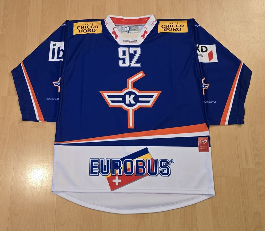 Kloten Flyers Eishockey Trikot, 2013/2014, Grosse XL, Nr. 92 (Gebraucht ...