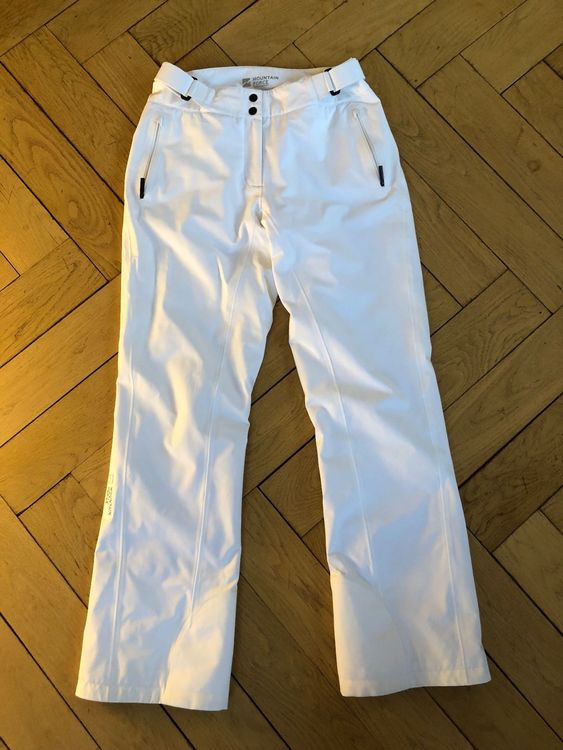 Skihose Mountain Force, weiss, Swiss made, Gr. 40-42 long (Gebraucht) in Zürich für CHF 60 – mit ...
