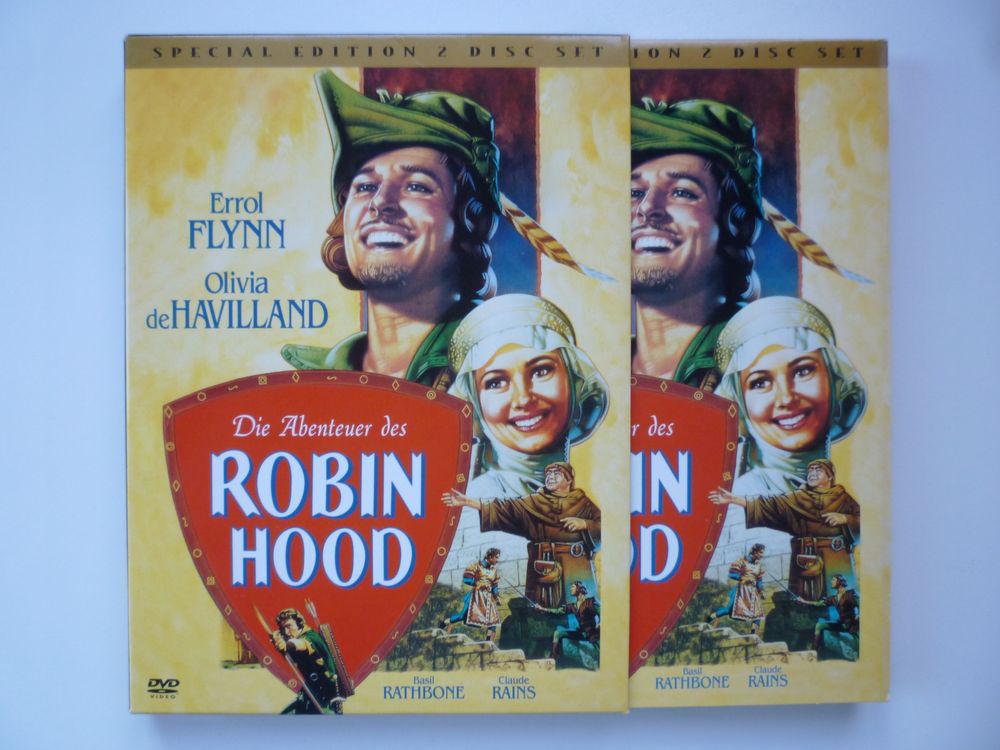 Robin Hood - Klassiker 1938 - Special Edition 2 DVD - Flynn (Gebraucht ...