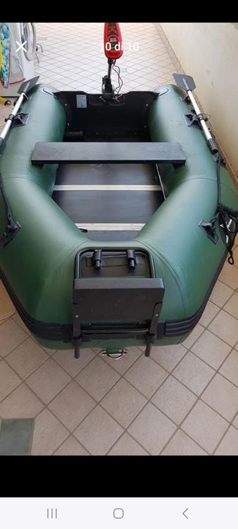 Gommone 4 m con motore elettrico, barca gonfiabile (Gebraucht) in ...