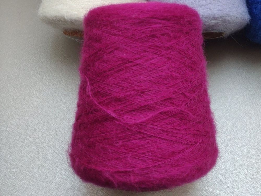 Wolle Mohair von Mister Joe, Art. Oxford 450g Beere (Neu (gemäss ...