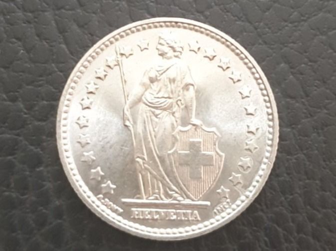 1 Franken 1955 unz-stgl. - Silber! (Gebraucht) in Biel/Bienne für CHF 30 – mit Lieferung auf ...