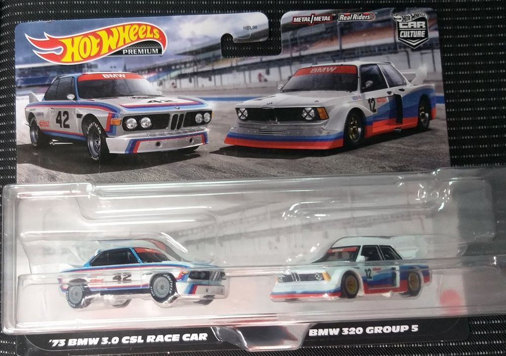 Hot Wheels Premium 2-Pack BMW 3.0 CSL & BMW 320 Group 5 (Neu und ...