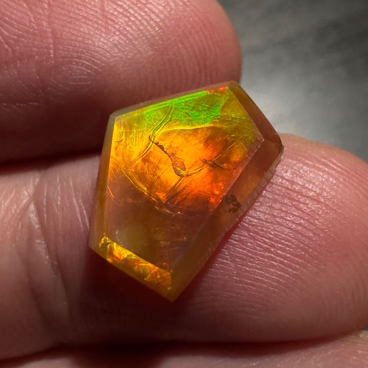 Natural Ethiopian Opal - 14 x 12 mm - 3.20 ct (Neu (gemäss Beschreibung ...