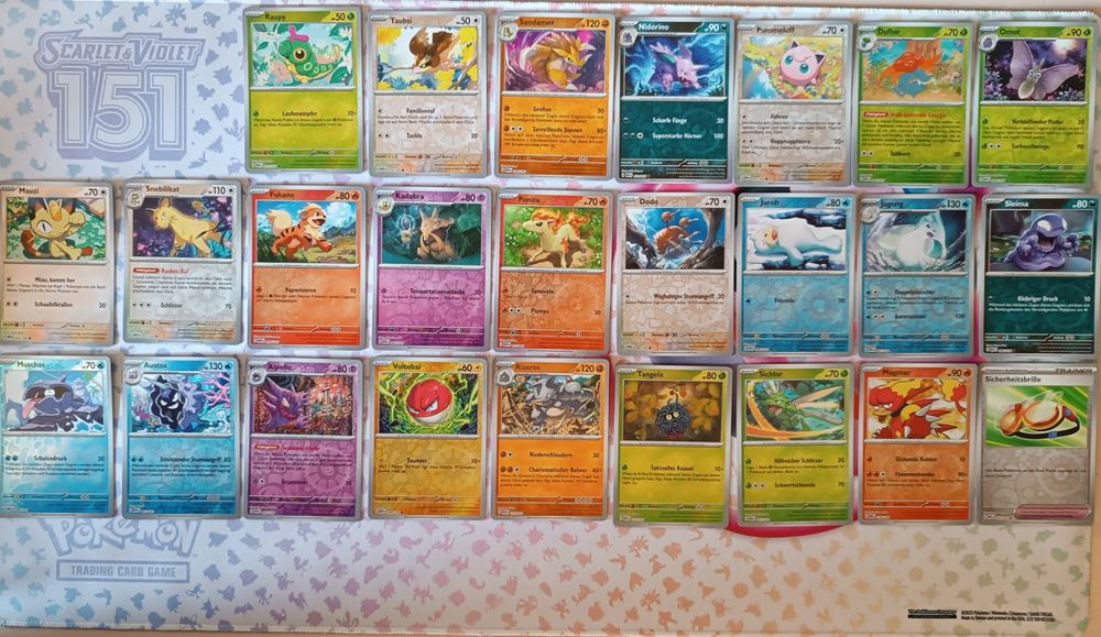 Pokémon (MEW 151): Reverse Holo Sammlung (DE) - 27 Karten | Kaufen auf ...