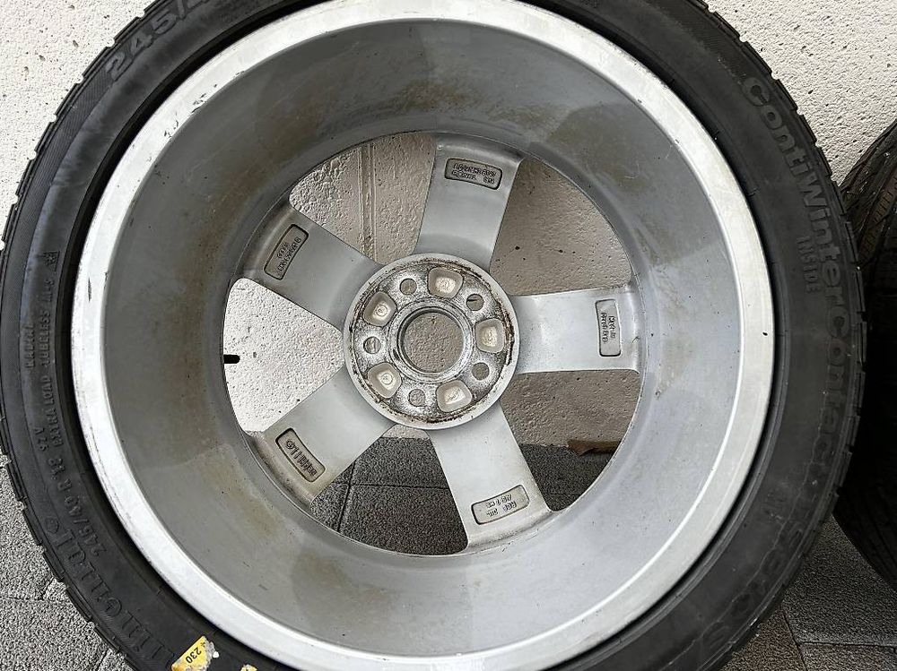 Original AUDI A4, A6, A8 18 Zoll ALUFELGEN 8x18 ET 47 (Gebraucht) in Mägenwil für CHF 170 – nur ...