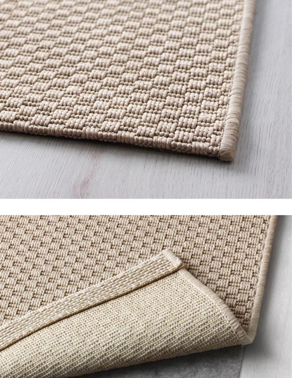 NEU: IKEA MORUM Teppich, drinnen/draussen, 200x300, beige (Neu (gemäss ...