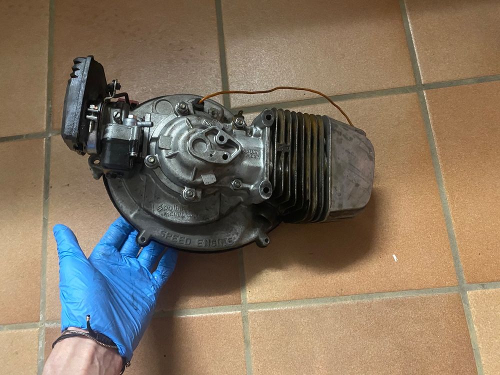 Mofa rennmotor motor POLINI SPEED ENGINE fur Piaggio ciao si (Gebraucht ...
