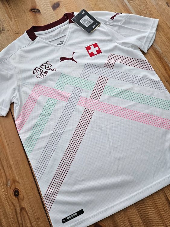 Trikot Schweiz NEU Puma Grösse 164 Schweizer Fussball Nati (Neu (gemäss ...