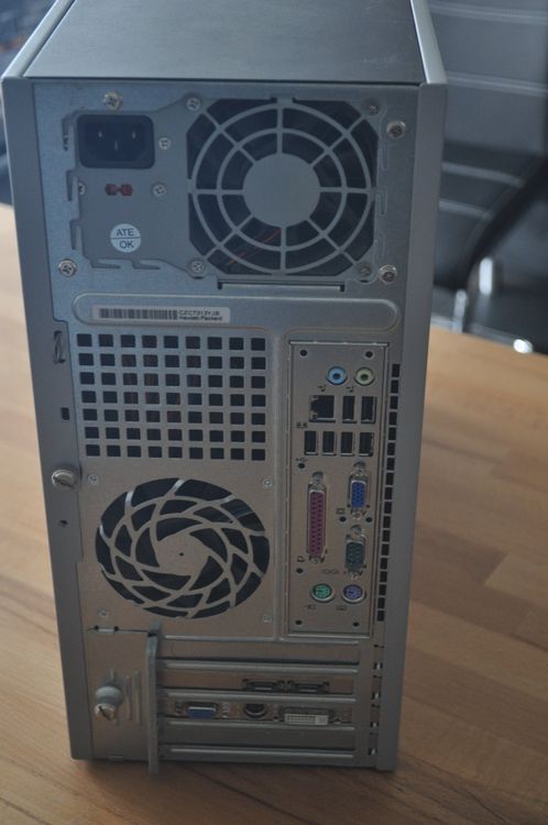 HP Compaq dc5700 mit Win7 Pro Lizenz, 22" Monitor (Gebraucht) in ...