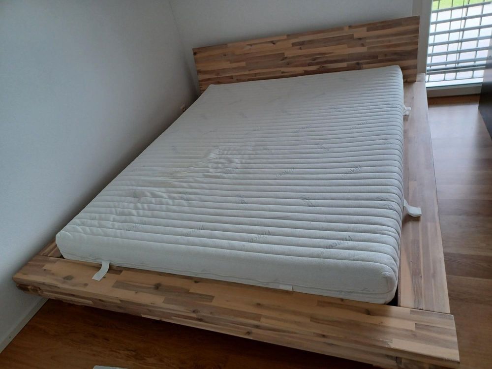 Doppelbett mit Embru-Matratze und Rost (Gebraucht) in Aathal-Seegräben ...