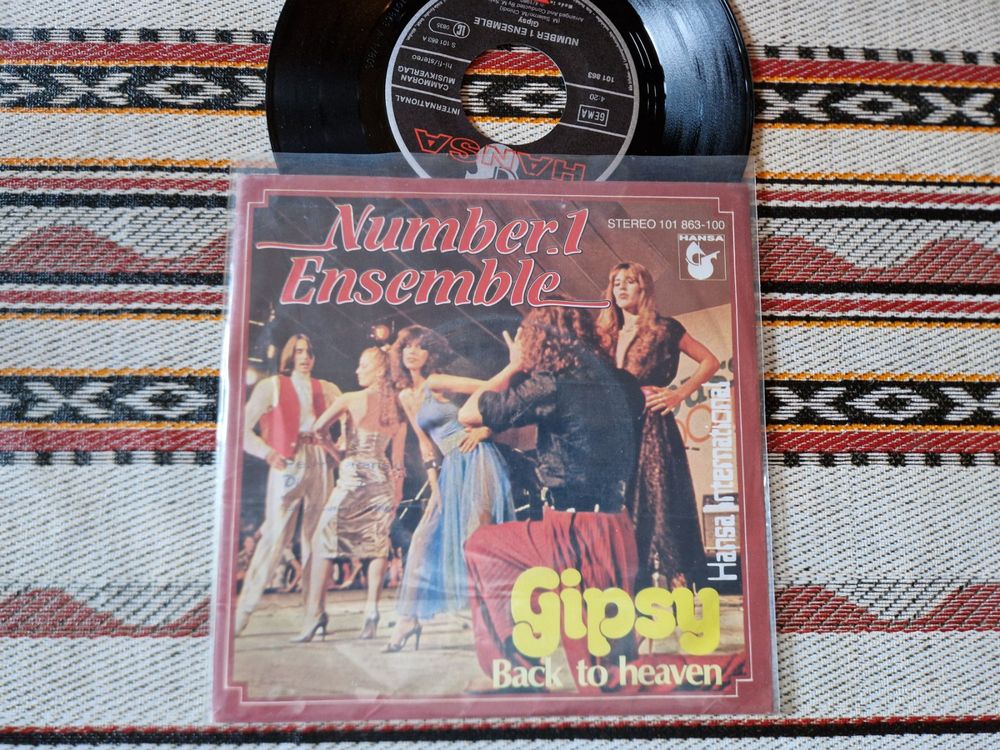 Number 1 Ensemble - Gypsy / Back To Heaven RARE Disco/Pop (Gebraucht ...