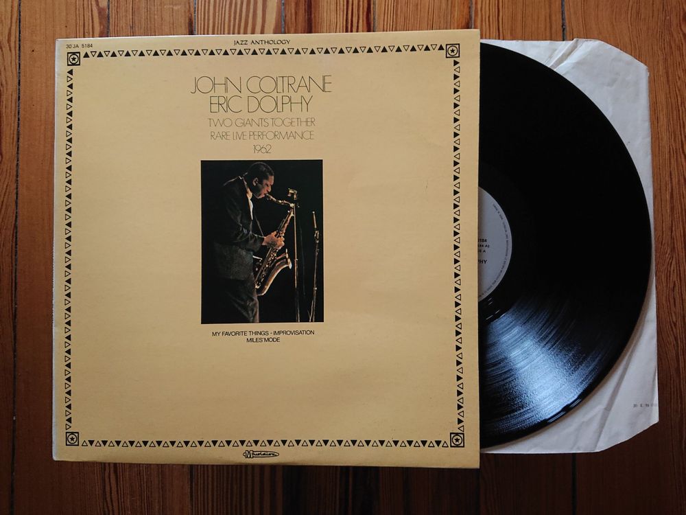 JOHN COLTRANE, ERIC DOLPHY - Two Giants Together (LP, 1976) (Gebraucht ...