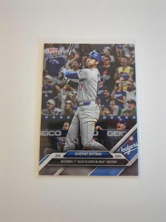 2024 Topps Now Dodgers Shohei Ohtani 50/50 Karte (Neu (gemäss Beschreibung)) in Oberglatt ZH für ...