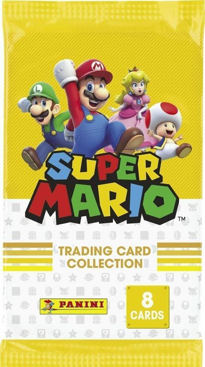 Panini SUPER MARIO TRADING CARDS PACK TCG NEU (Neu und originalverpackt ...
