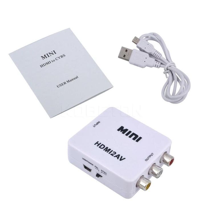 Mini HDMI2AV Video Converter HDMI RCA (TWINT) | Kaufen auf Ricardo