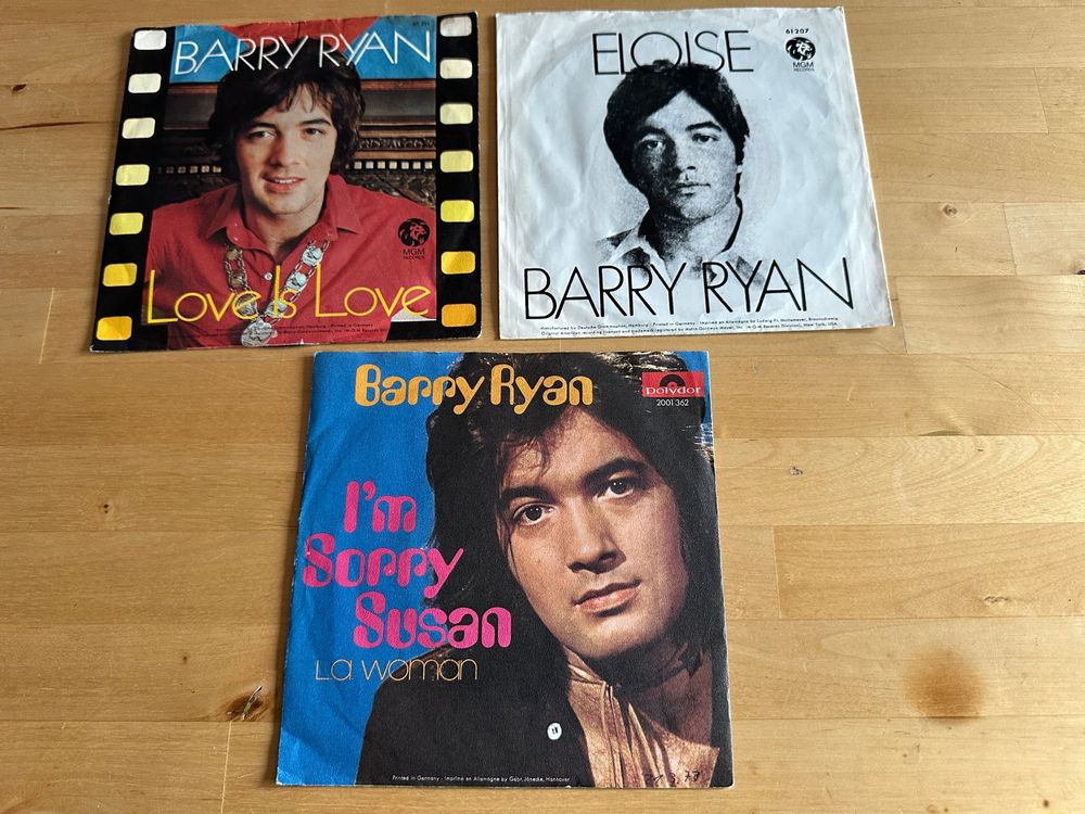 BARRY RYAN tolle Singles Top Hit Kult Charts 70's Eloise (Gebraucht) in Basel für CHF 9.9 – mit ...